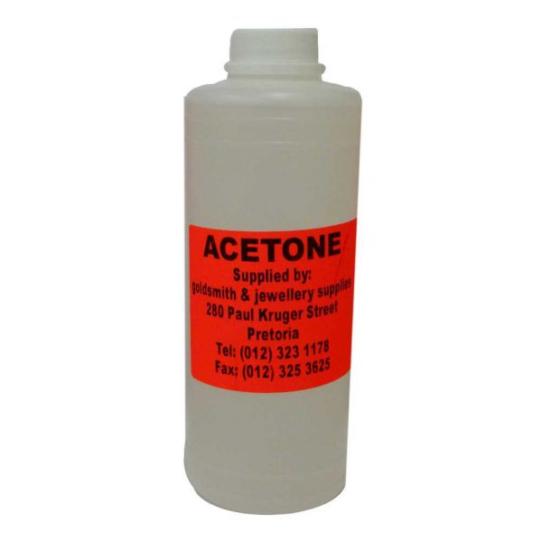 Acetone 1 Litre - Goldsmith & Jewellery Supplies