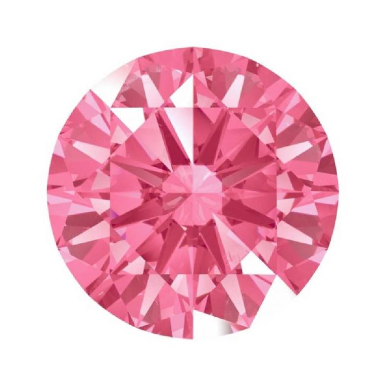 Cubic Zirconia Round Pink - Goldsmith & Jewellery Supplies
