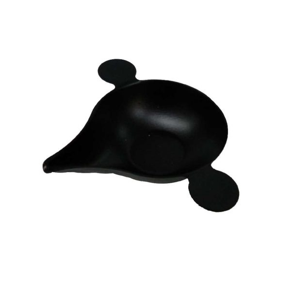 Black Aluminium Weighing Pan