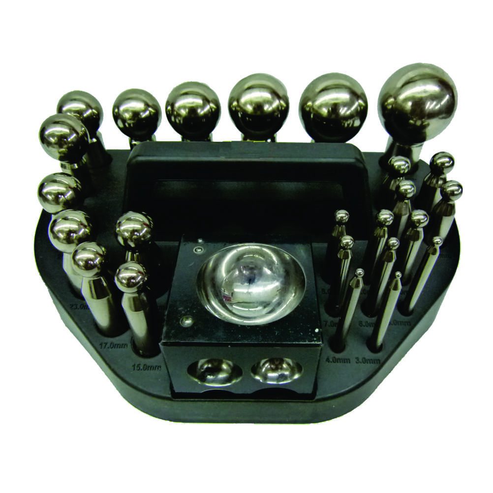 24 Piece Doming Cube Punch Set In Plastic Container Sizes 3mm 50mm 24 Piece Doming Cube Punch Set In Plastic Container Sizes 3mm 50mm