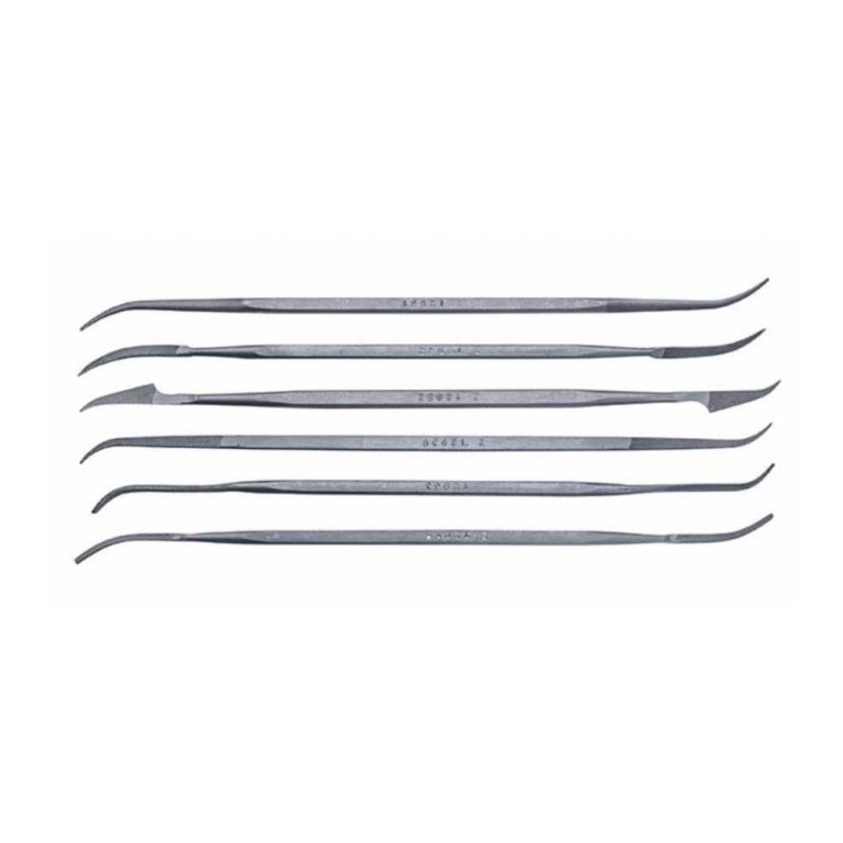 Vallorbe 6 Piece Riffler File Set Cut: 2 Size: 150mm - Goldsmith ...