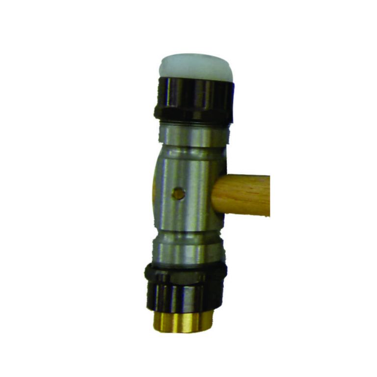 Double Sided Brass & Nylon Hammer - Goldsmith & Jewellery Supplies