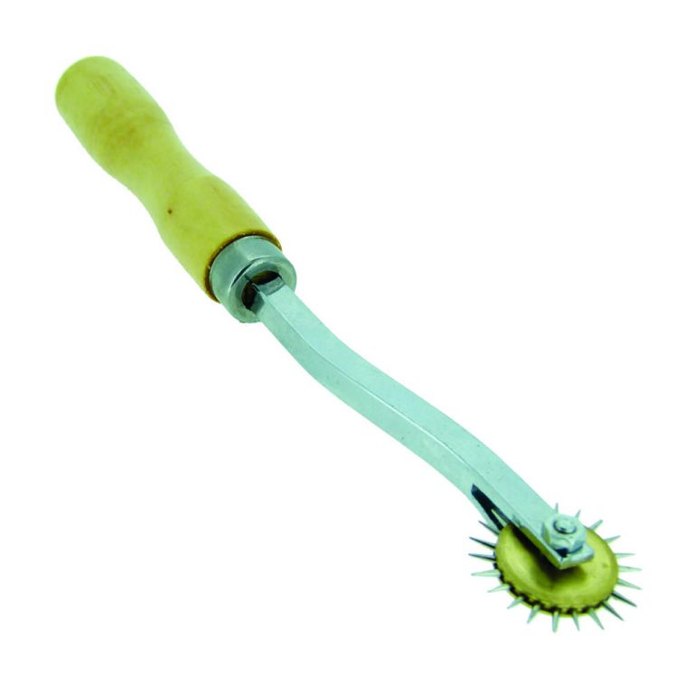 Overstitch Spacing Wheel with Wooden Handle - Goldsmith & Jewellery ...