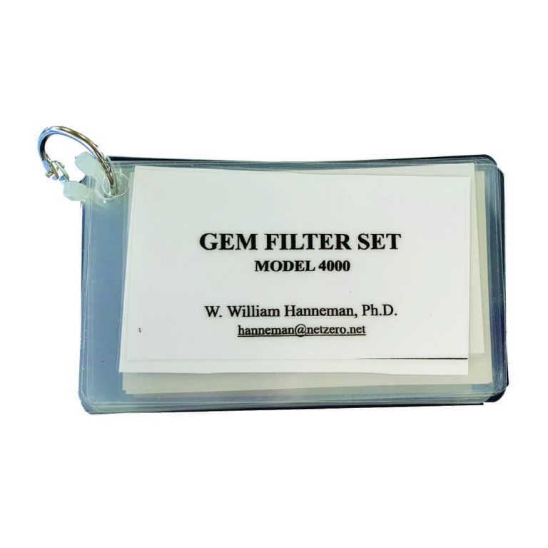 Hanneman Gem Filter Set - Goldsmith & Jewellery Supplies
