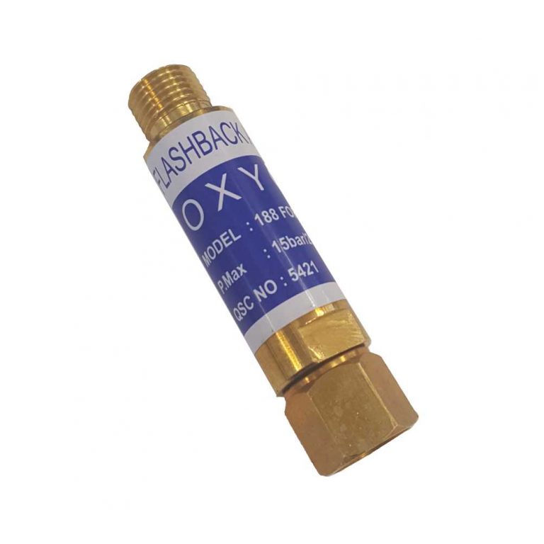 Flashback Arrestor 9/16 Oxygen - Goldsmith & Jewellery Supplies