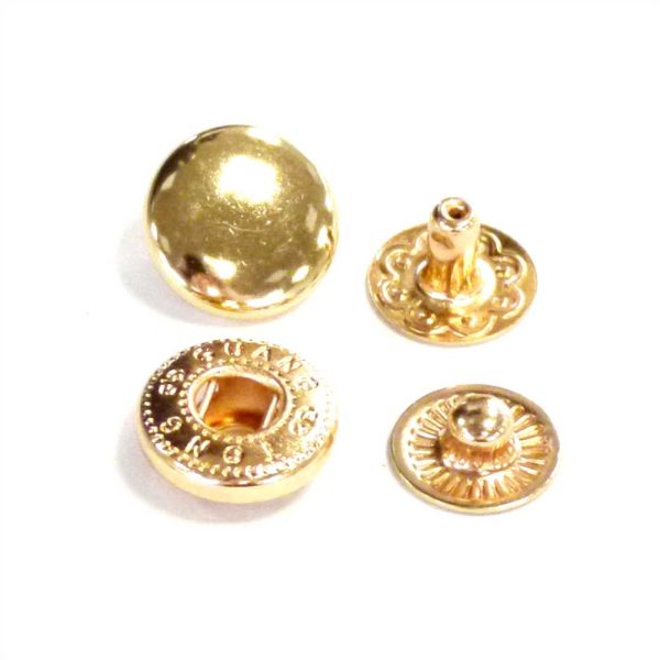 Press Studs Gold